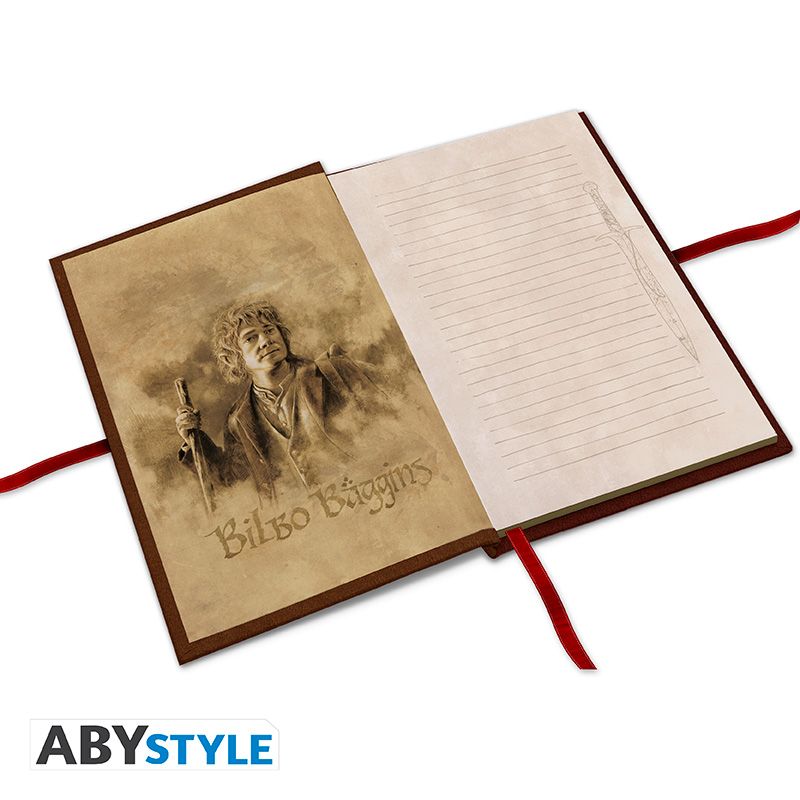 THE HOBBIT - Premium A5 Notebook "Bilbo Baggins" – Toy Hut