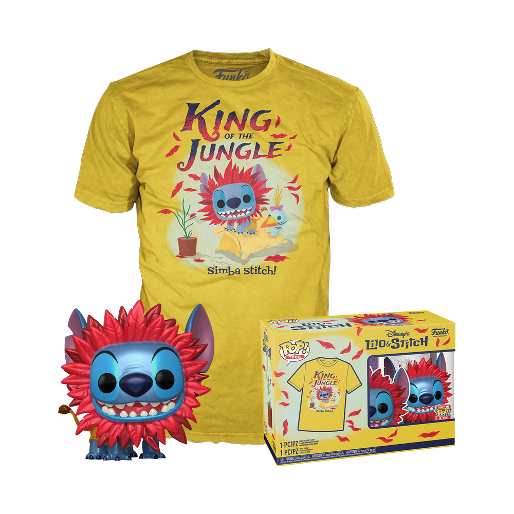 SIMBA STITCH - DISNEY POP! AND TEE – Toy Hut