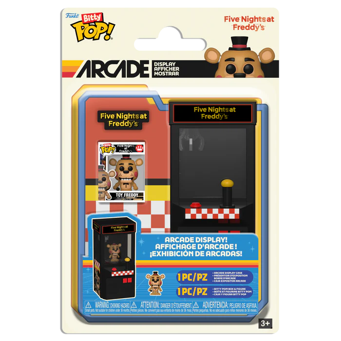 BITTY POP! ARCADE TOY FREDDY - FIVE NIGHTS AT FREDDY'S – Toy Hut