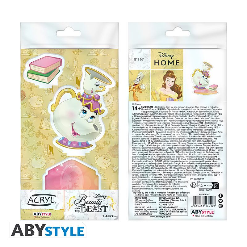 DISNEY - Acryl® - Chip and Mrs. Potts – Toy Hut