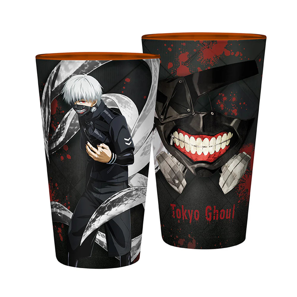 ABYstyle Tokyo Ghoul Kaneki & Mask 400ml Glass – Toy Hut